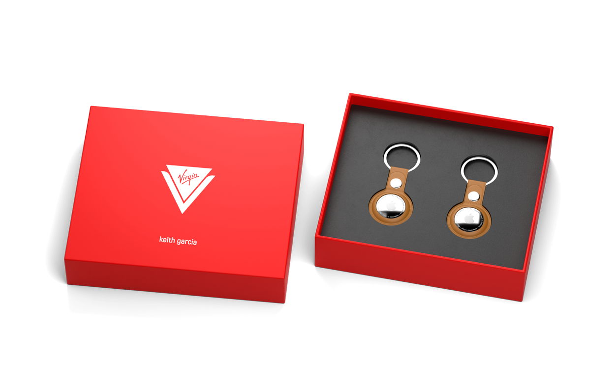 Apple AirTag Keychain Set | GildedBox