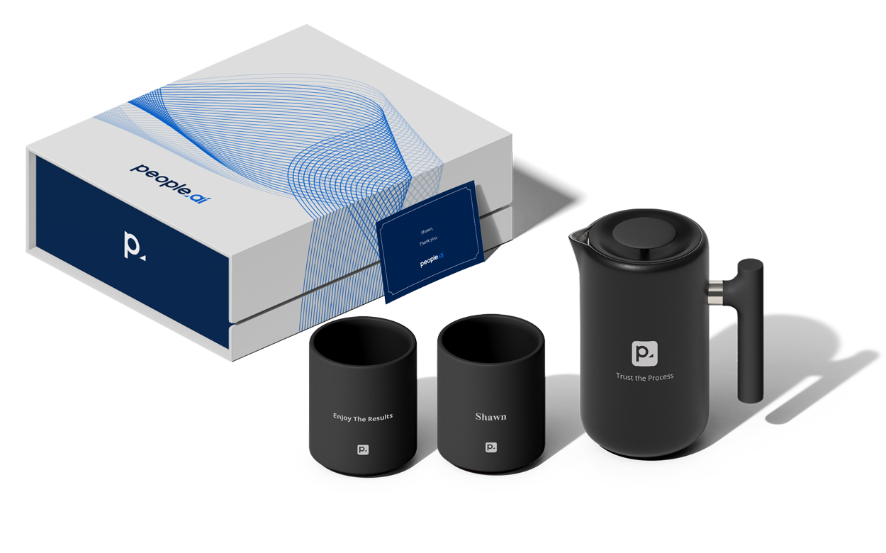 Fellow Coffee Press and Ceramic Art Mugs (2) | GildedBox